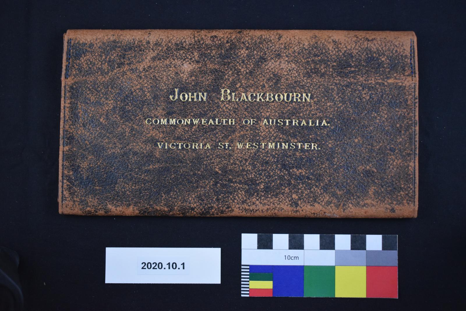 John Blackbourn Leather Document Wallet | Collections WA