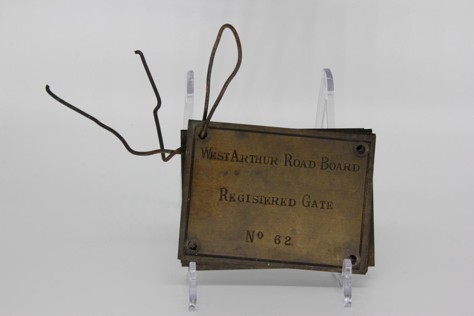 Gate Registration Tags | Collections WA