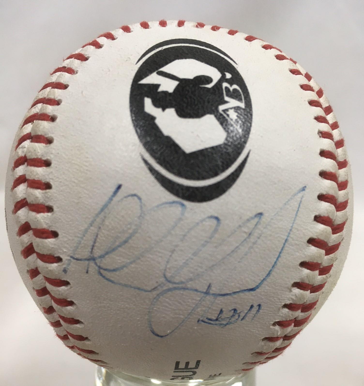 2007 Claxton Shield Series 'first pitch' baseball | Collections WA