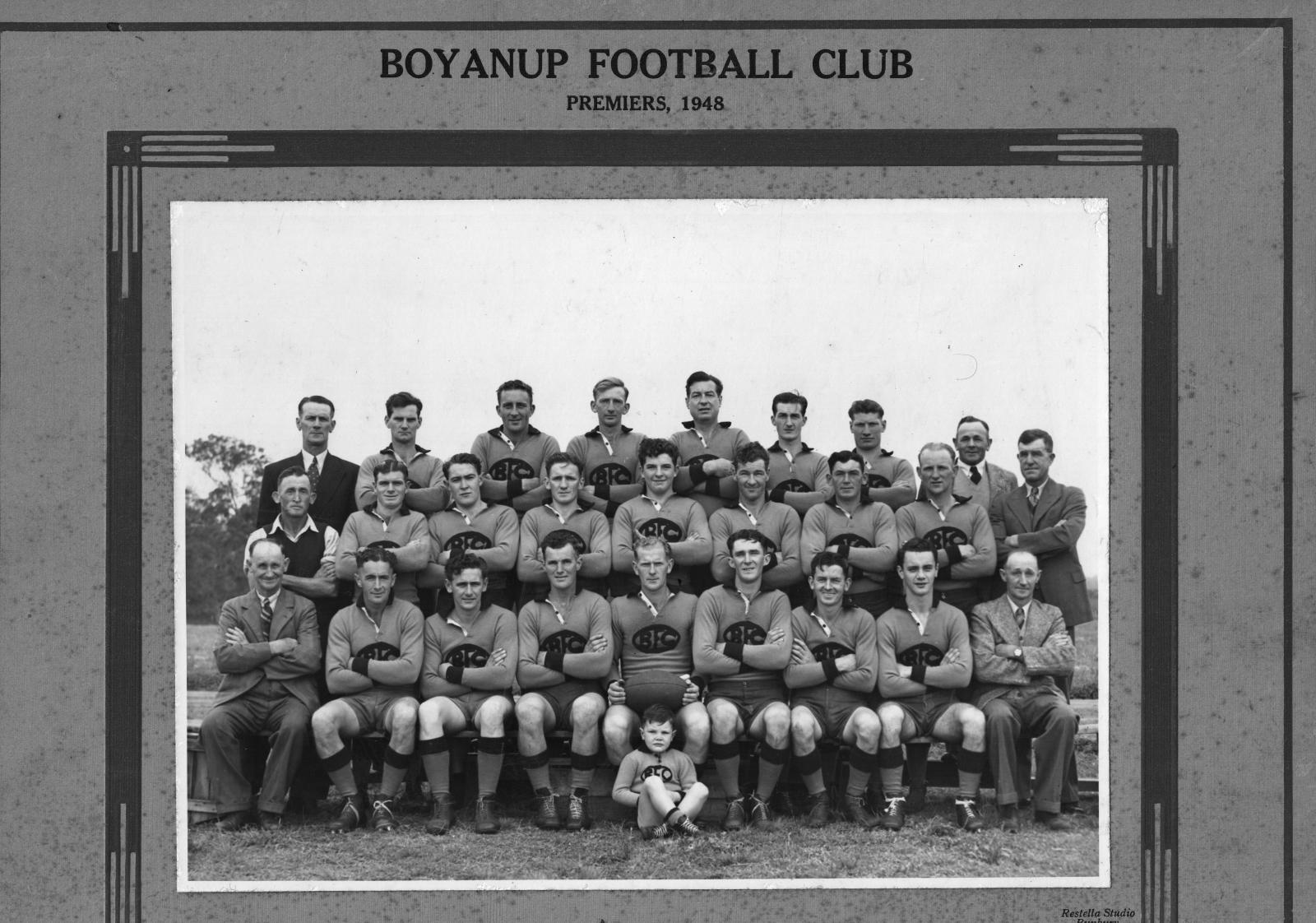 Boyanup Football Club 1948 team photo | Collections WA
