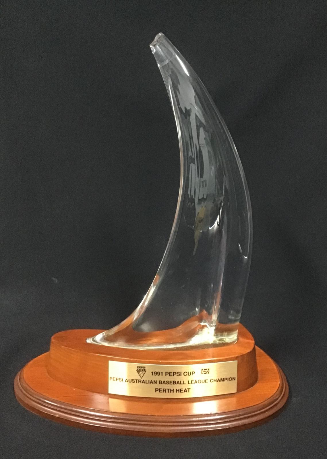 1991 Pepsi Cup - Australian Baseball League Champion - Perth Heat ...
