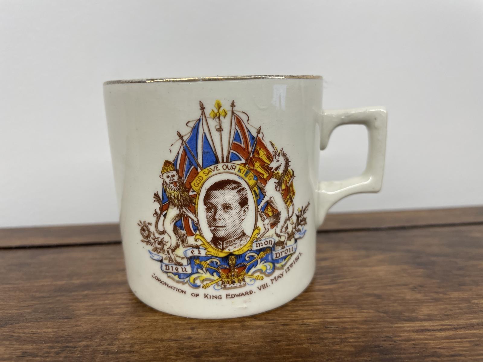 Souvenir - King Edward VIII Coronation Mug | Collections WA