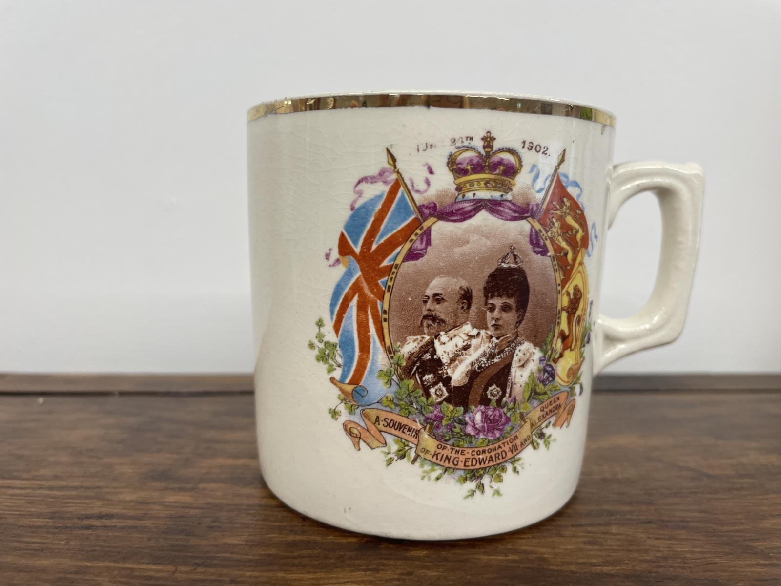 Souvenir - King Edward VII Coronation Mug | Collections WA