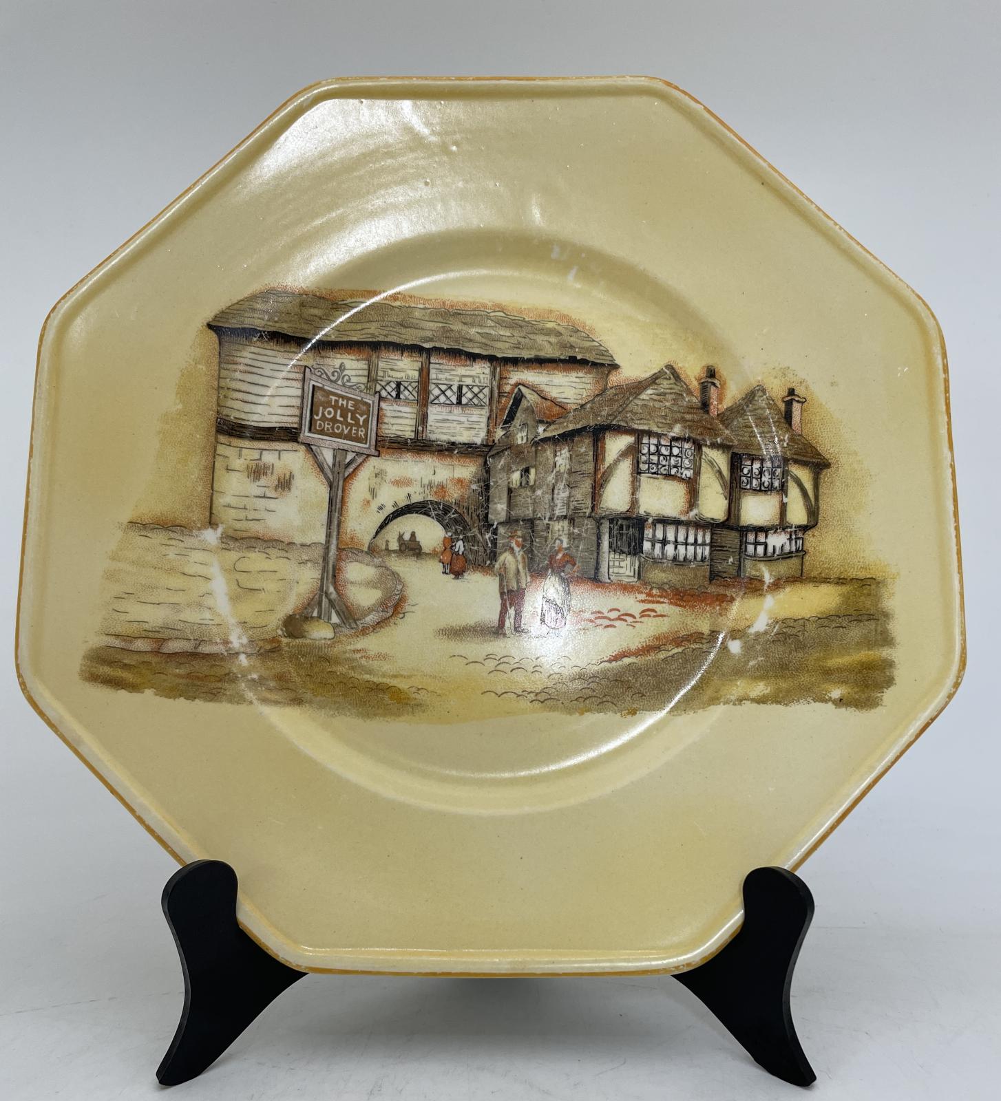 Plate - "Jolly Drover" Sandland Ware | Collections WA