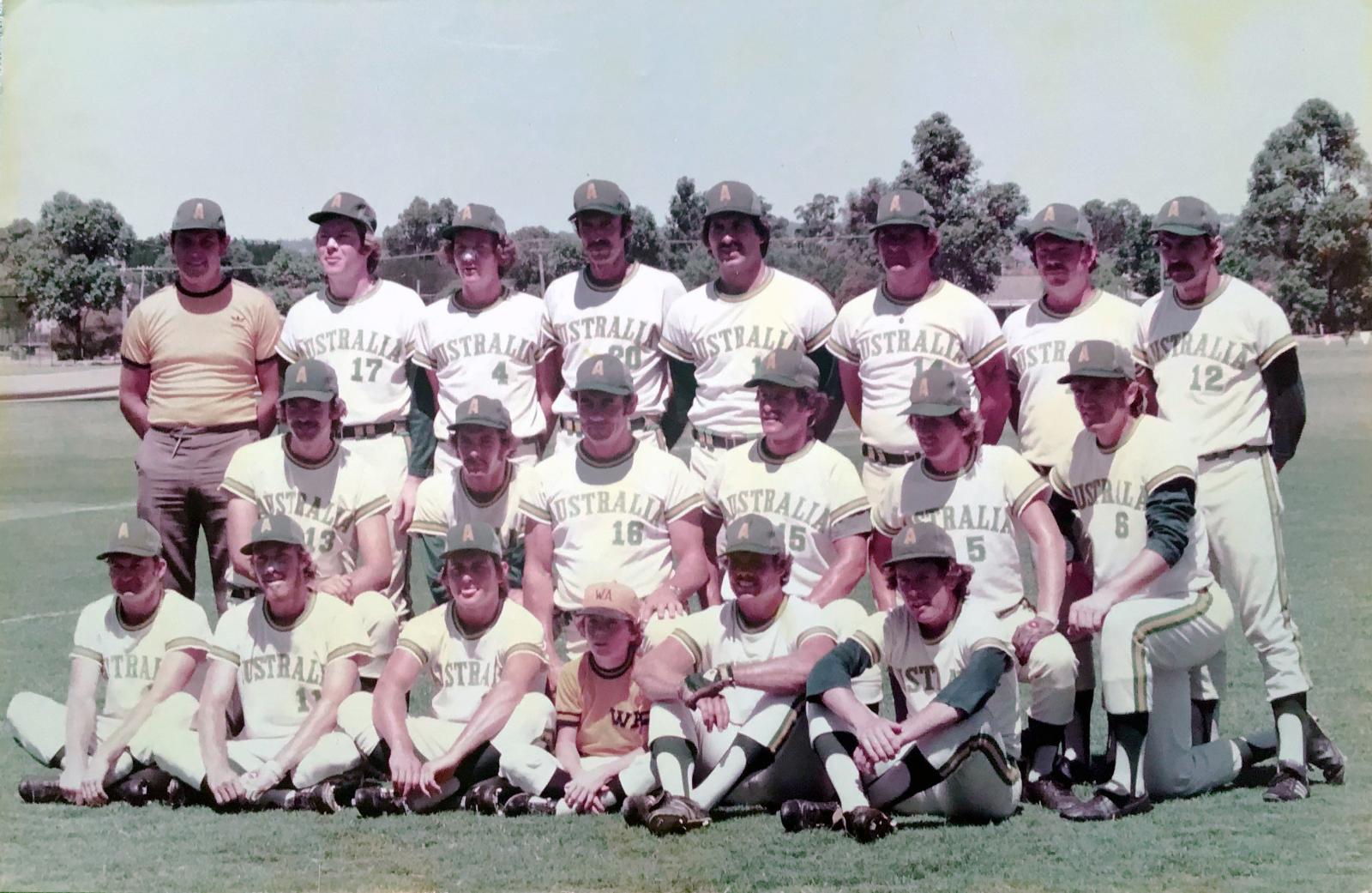 1979 Australian composite baseball team photograph | Collections WA