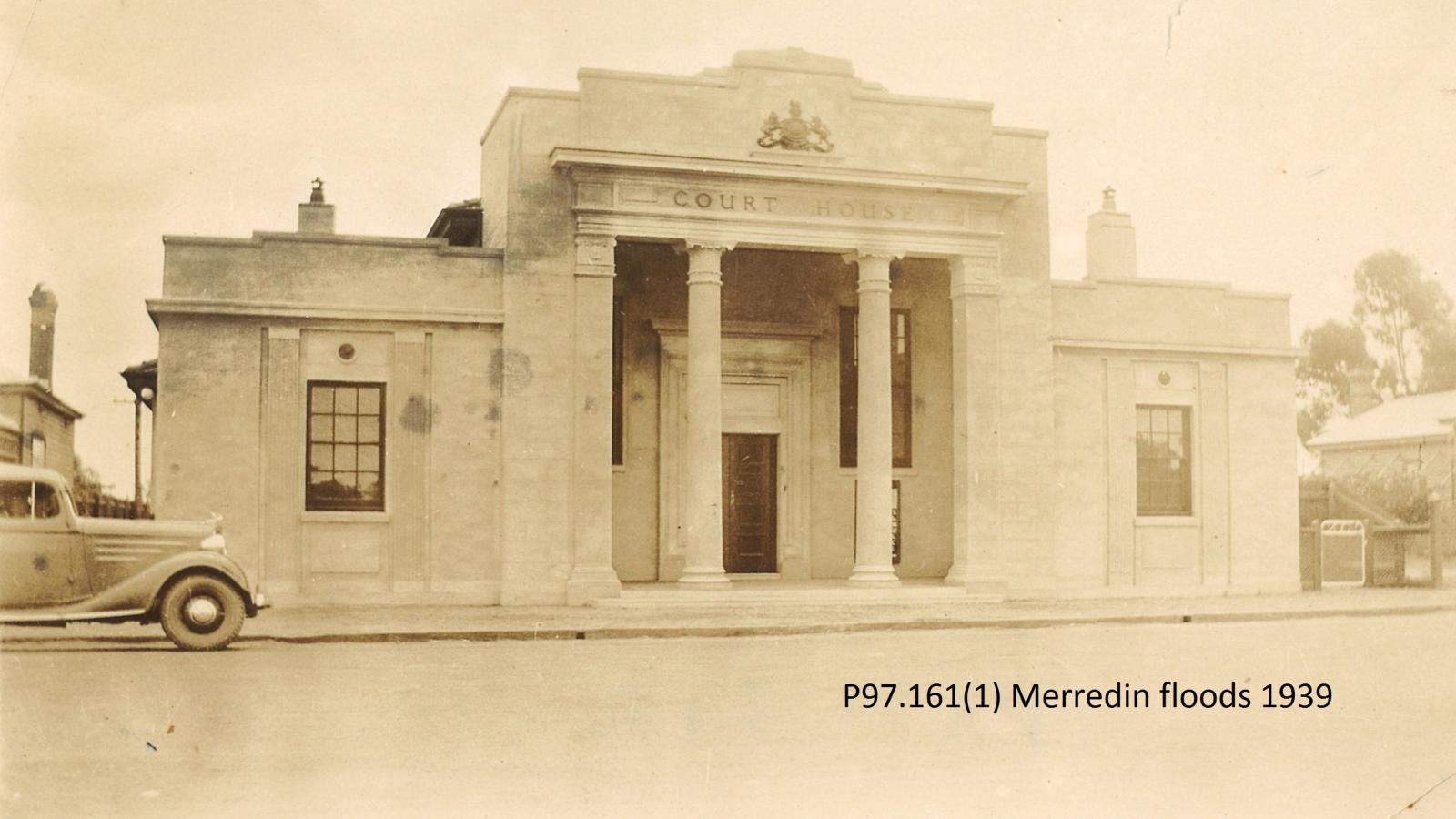 FLOODS IN MERREDIN 1939 | Collections WA