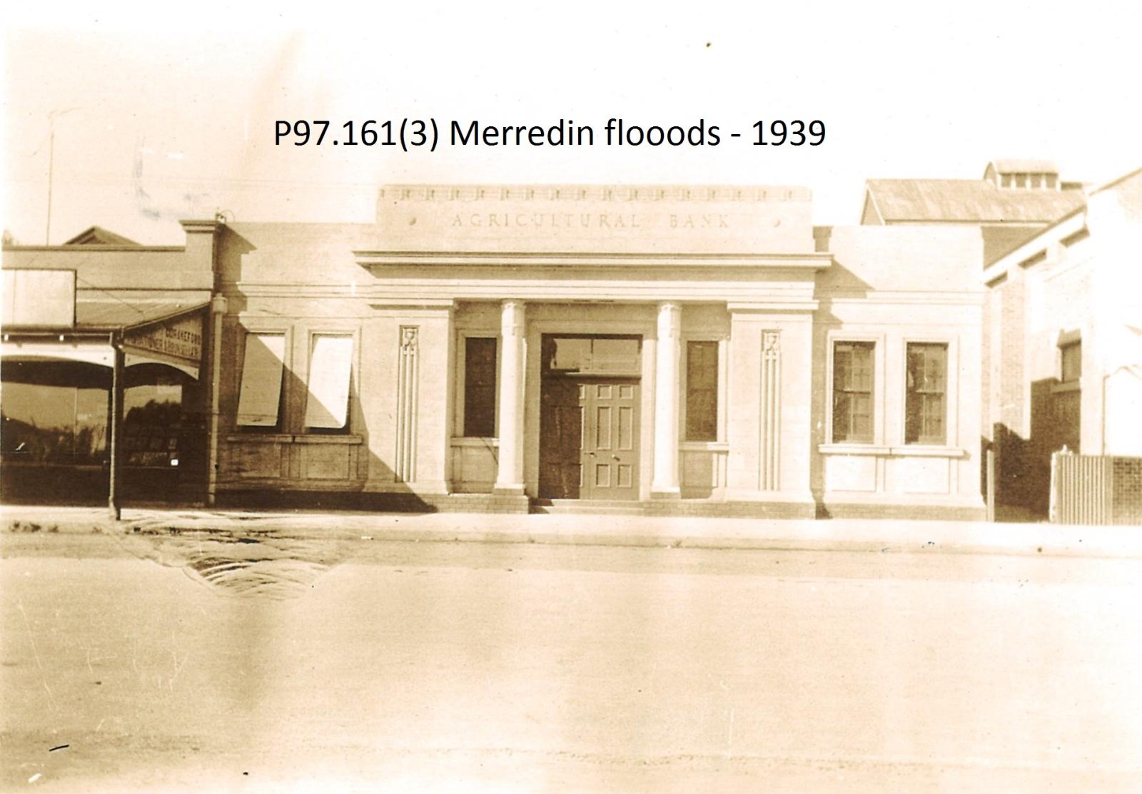 FLOODS IN MERREDIN 1939 | Collections WA