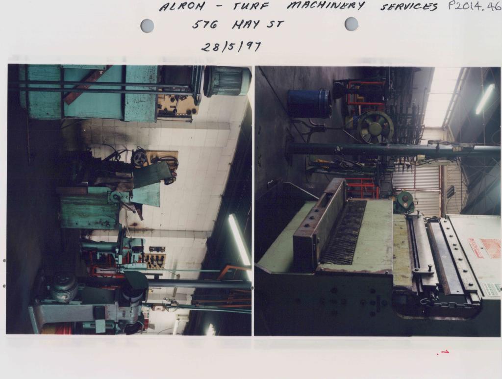 PHOTOGRAPH (PROOF SHEET): INTERIOR OF ALROH FACTORY, SONYA SEARS ...