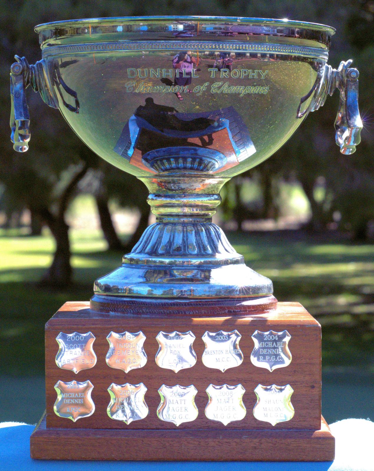 MGGC MEN'S CHAMPION OF CHAMPIONS (DUNHILL TROPHY) | Collections WA