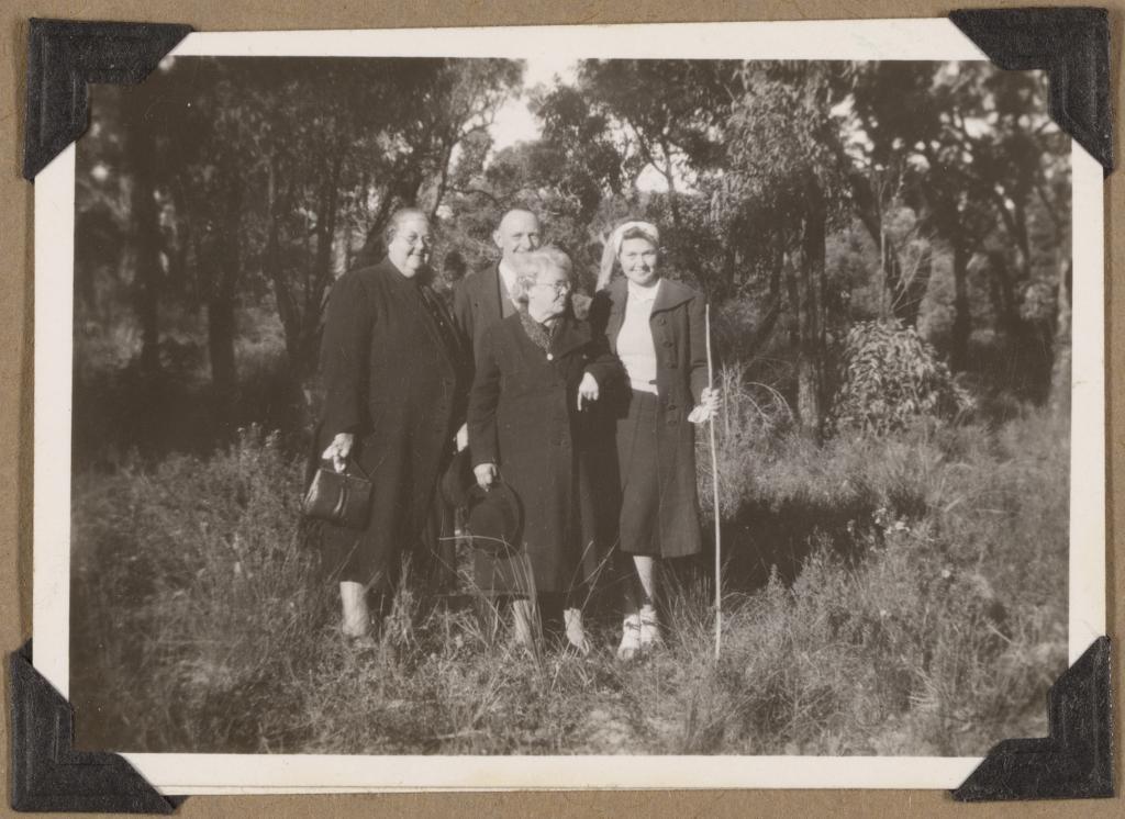 PHOTOGRAPH (DIGITAL): GROUP PHOTO IN A GRASS CLEARING, FROM CONGDON ...