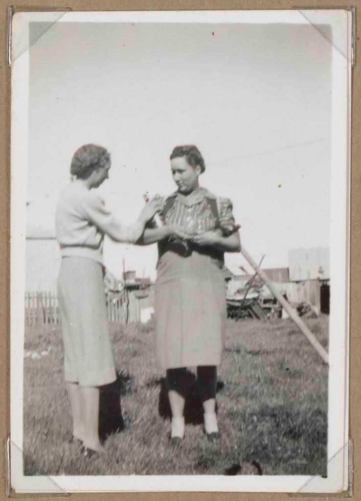 PHOTOGRAPH (DIGITAL): TWO WOMEN WITH BOTTLES AND GLASSES, FROM CONGDON ...