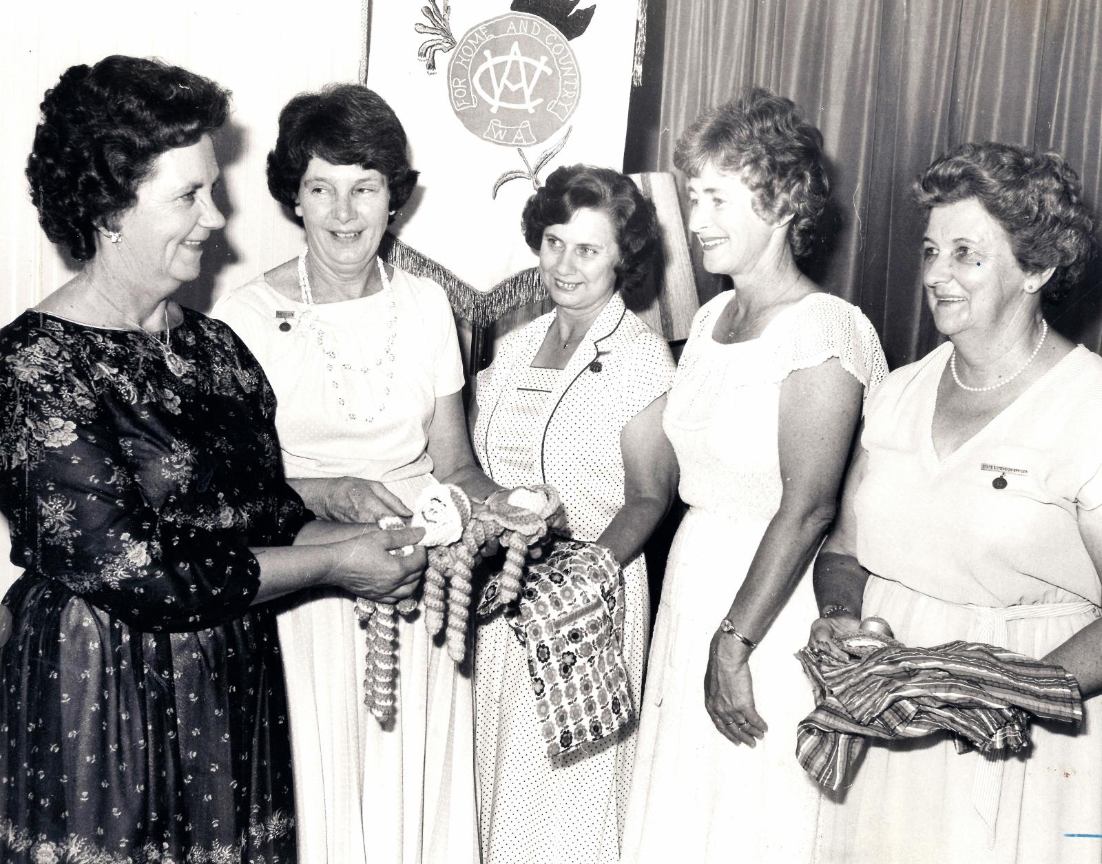 1 B/W Photo 8x10. CWA of WA delegation to Area Conference | Collections WA