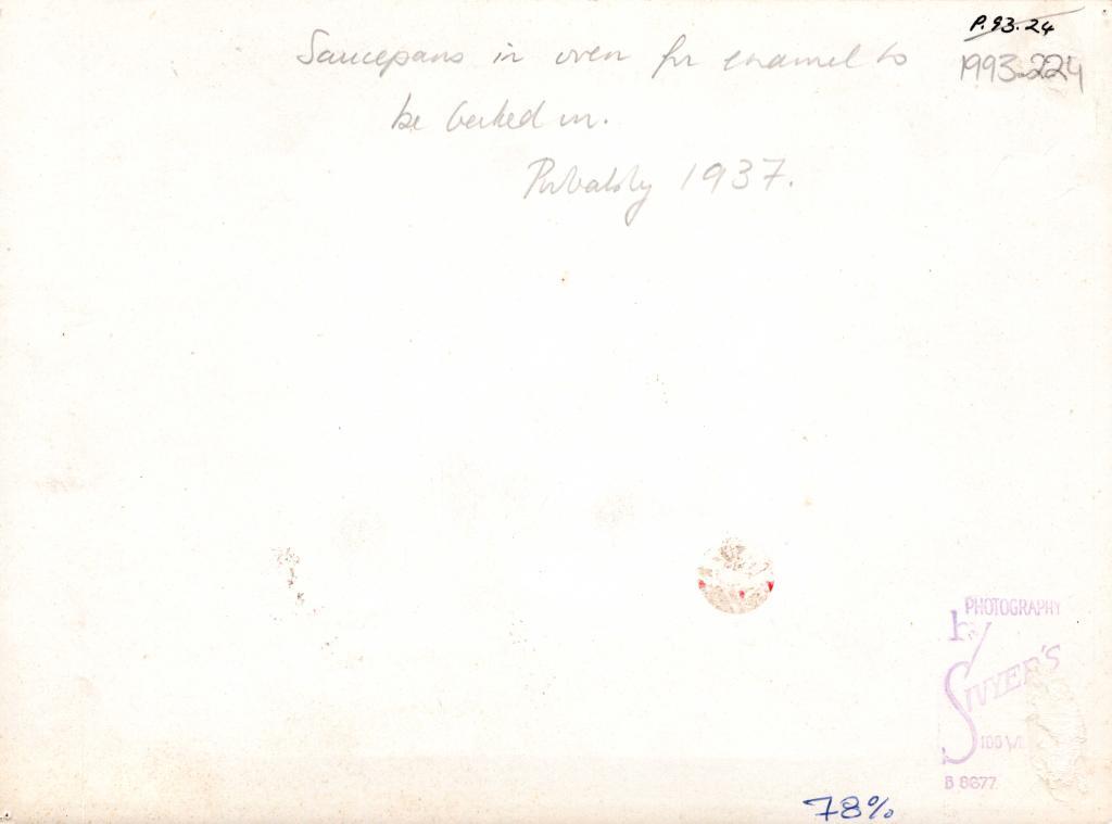 PHOTOGRAPH: METTERS FACTORY - ENAMELLING OVEN, C.1937 | Collections WA