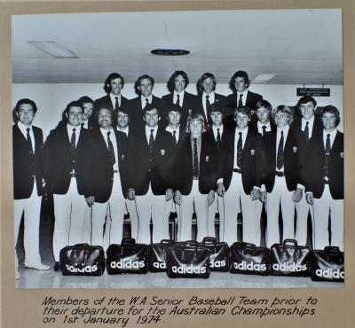 1952 Western Australian Claxton Shield Series baseball team ...